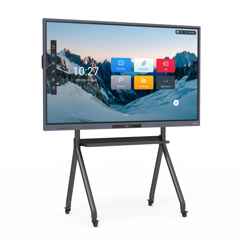 Metz K Series Interactive Displays | High-Quality Visuals | AI-Tech